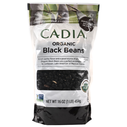 Cadia Bean Black Dry Organic 16oz - Healthy Roots
